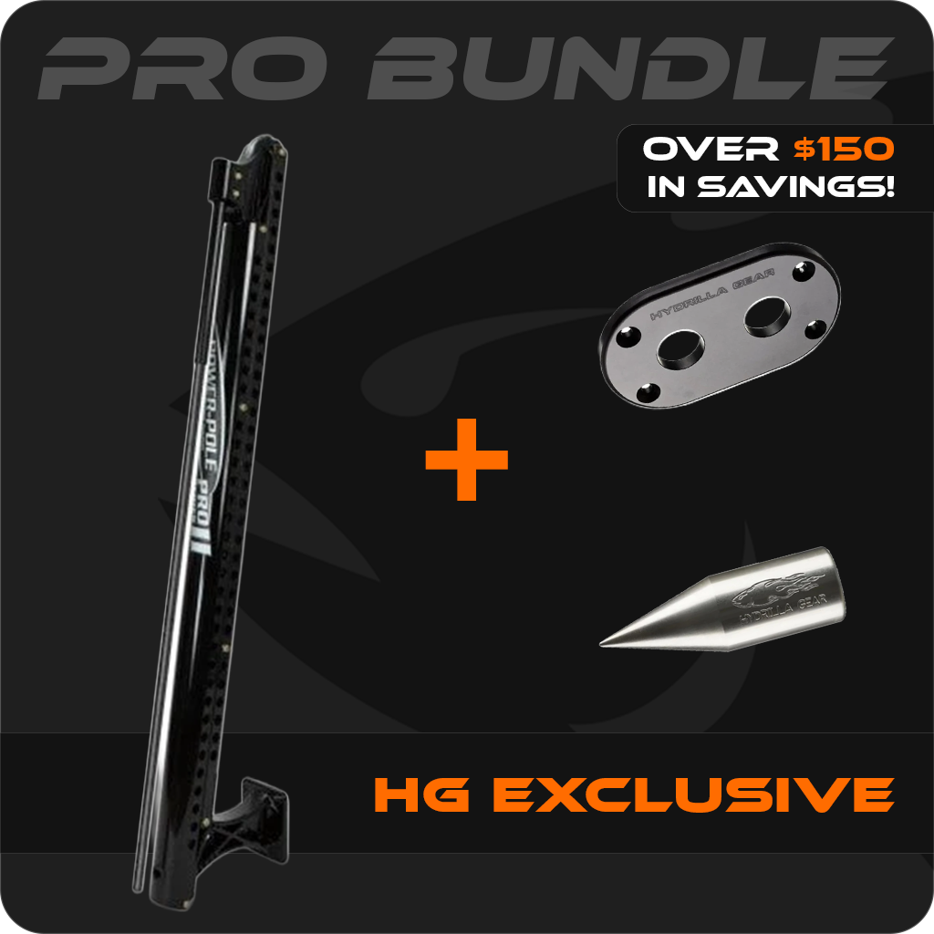 Power-Pole PRO II - PRO Bundle - 8ft PRO II Package – Hydrilla Gear
