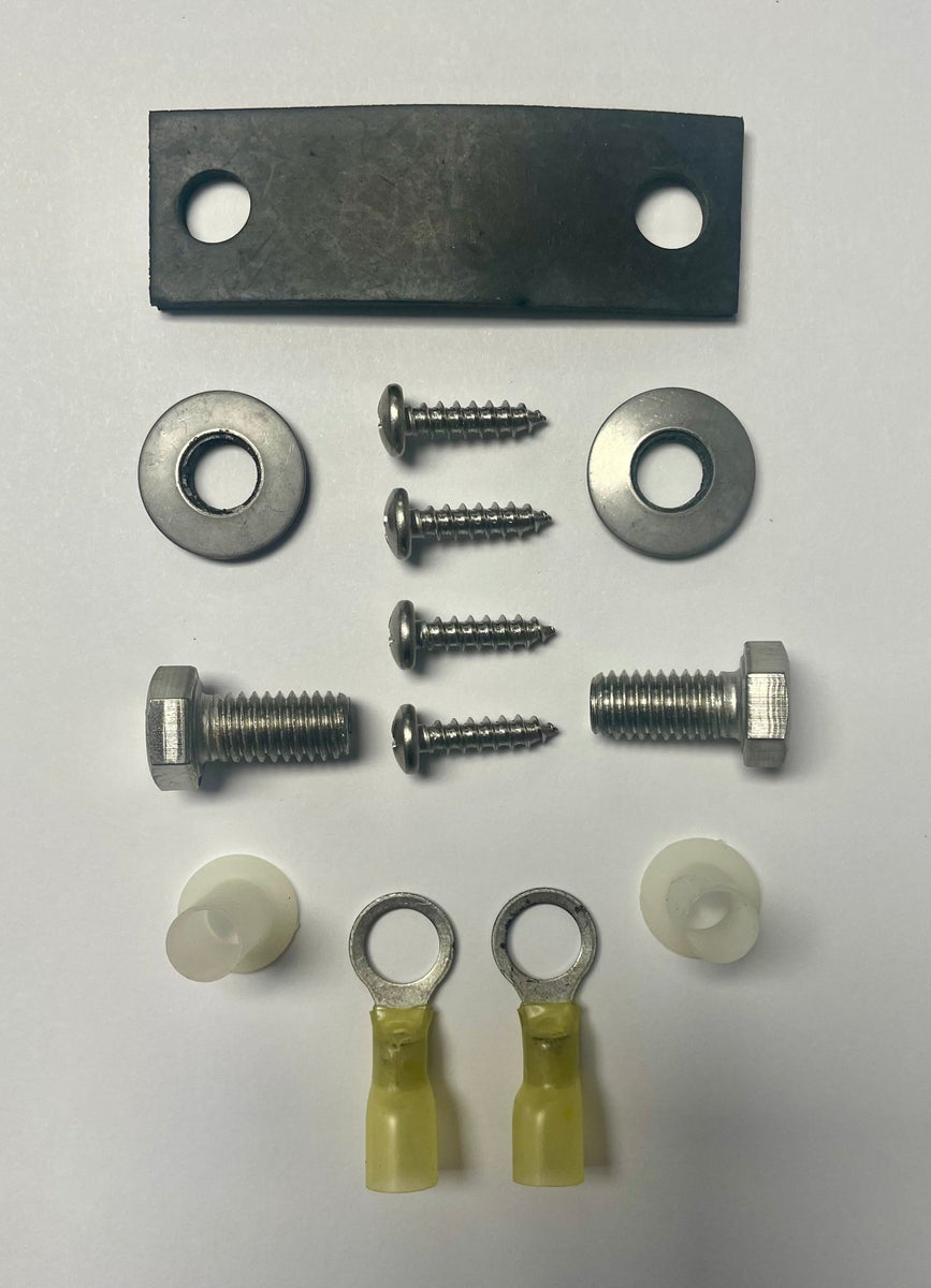 Mounting hardware for Power Pole Pump mounting bracket. – Hydrilla Gear